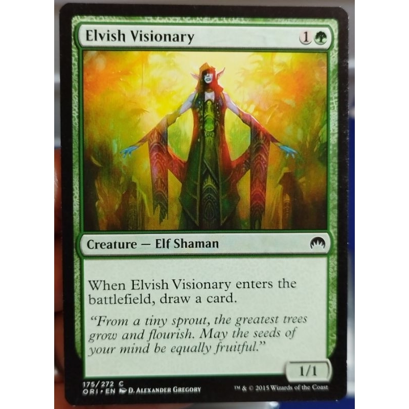 Elvish Visionary (Magic the gathering) | Shopee Philippines