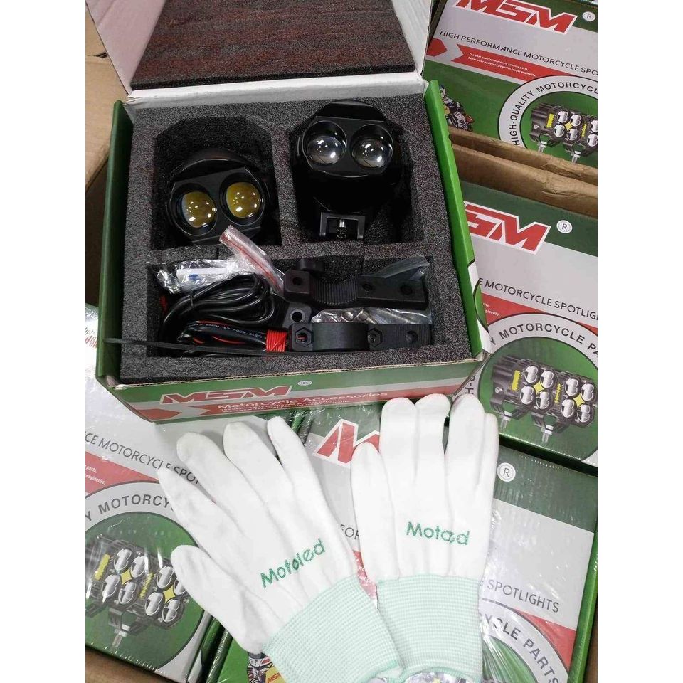 MSM Driving light laser gun with free fusebox & tri switch | Shopee ...
