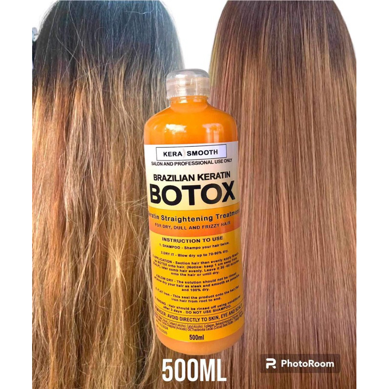 brazillian keratin botox 500ml|250ml|100ml Brazilian Botox| Keratin ...