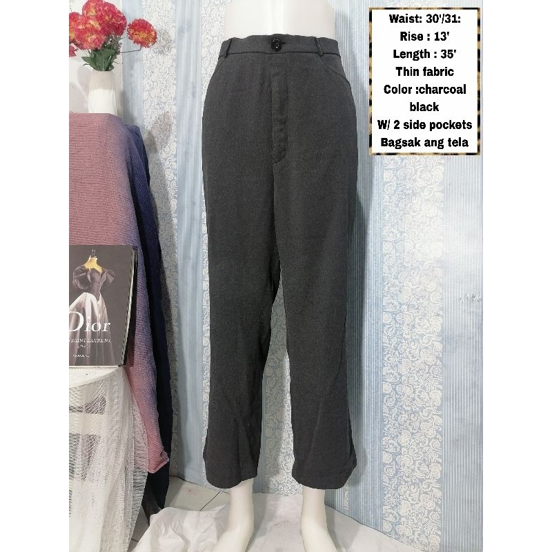 Cargo Pants for women Unisex,Slacks Pants, SquarePants ukay | Shopee ...