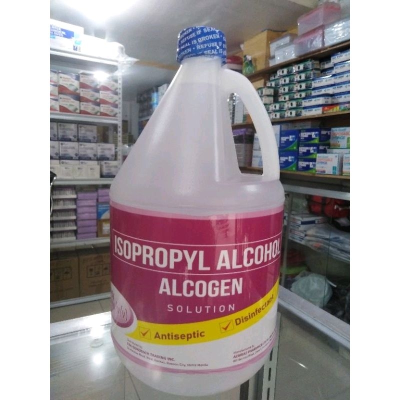 ISOPROPYL ALCOHOL ALCOGEN 70% (1gallon) | Shopee Philippines