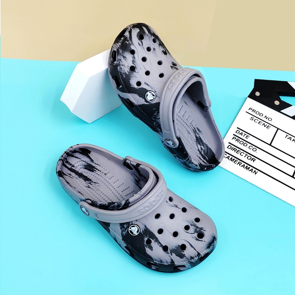 Crocs classic graphic tie dye clog sandals slips on for men crocs women ...