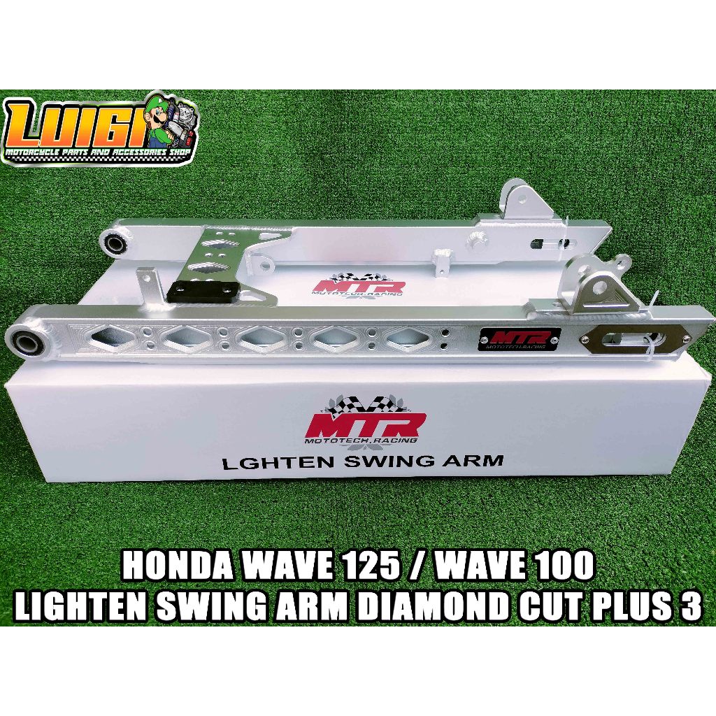 MTR HONDA WAVE 125/ WAVE 100 LIGHTEN SWING ARM DIAMOND CUT | Shopee ...