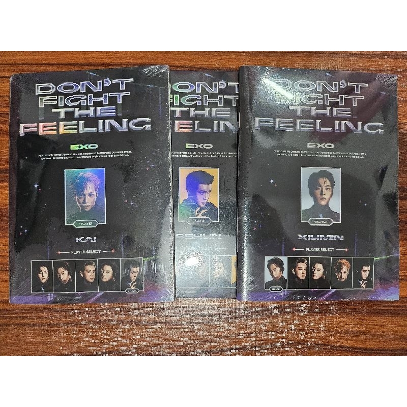 EXO DFTF Don't Fight The Feeling Expansion Album Sealed Onhand (Sehun ...