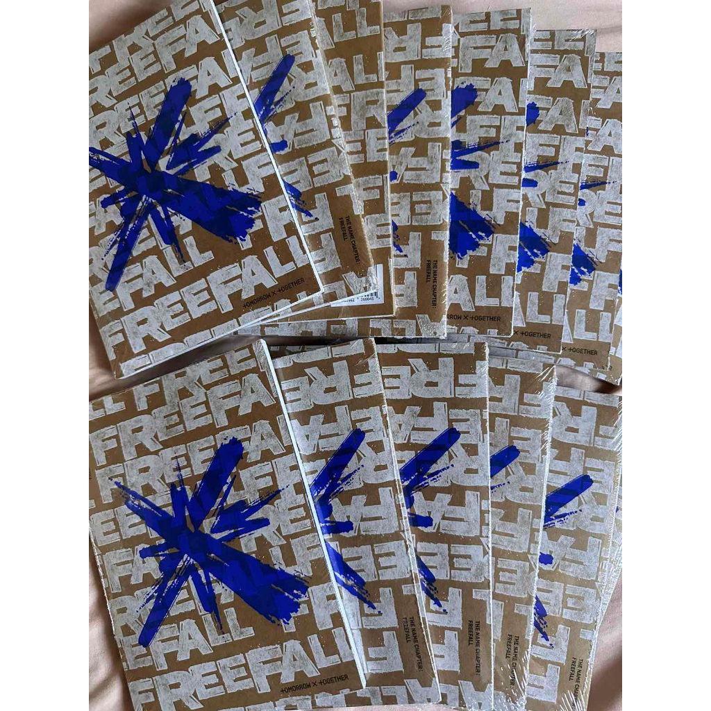 (ONHAND) SEALED TXT ALBUM TNC: FREEFALL GRAVITY VERSION | Shopee ...