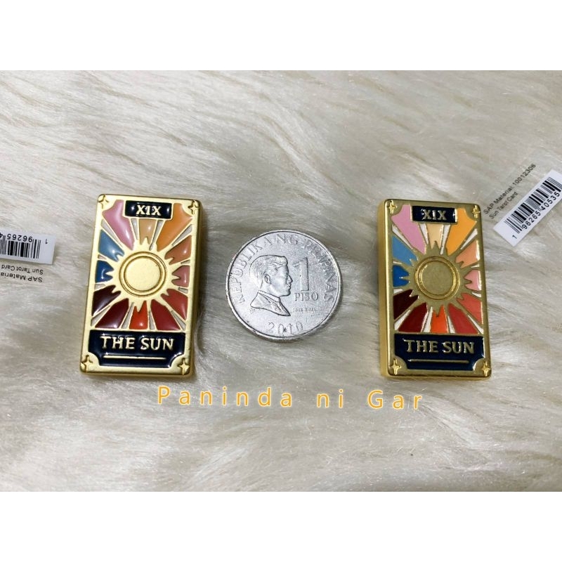 Crocs Sun Tarot Card Metal Jibbitz (per piece) | Shopee Philippines