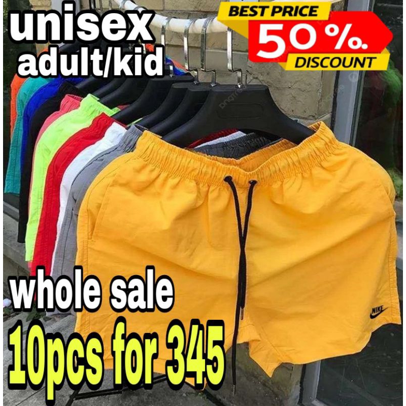 taslan short for unisex 10pcs for 345 | Shopee Philippines