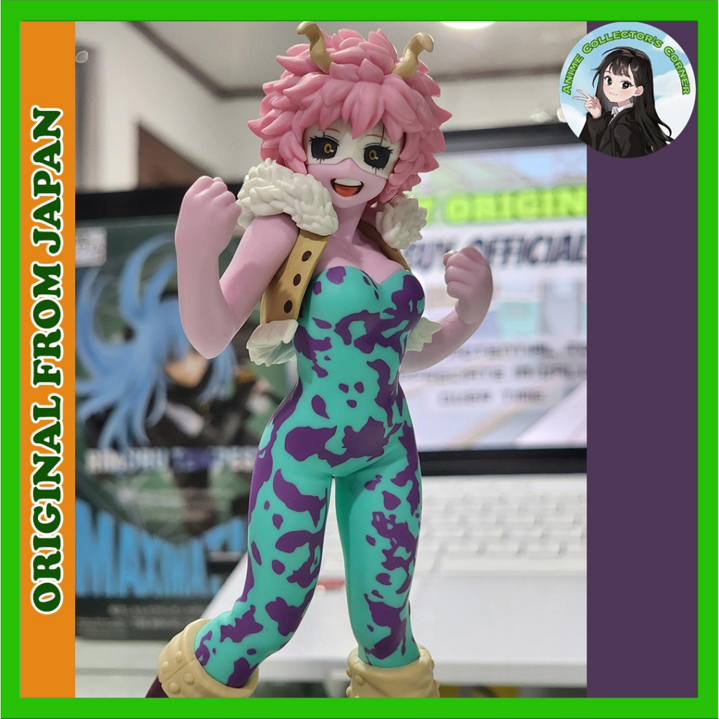 Pinky Mina Ashido - Age of Heroes AUTHENTIC My Hero Academia Original BANPRESTO Japan | Shopee ...