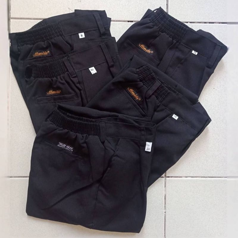 well off pants garterized for boys (black, khaki, navyblue) | Shopee ...