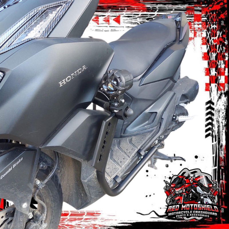 REDMOTOSHIELD CLICK 160 HALF CRASHGUARD | Shopee Philippines