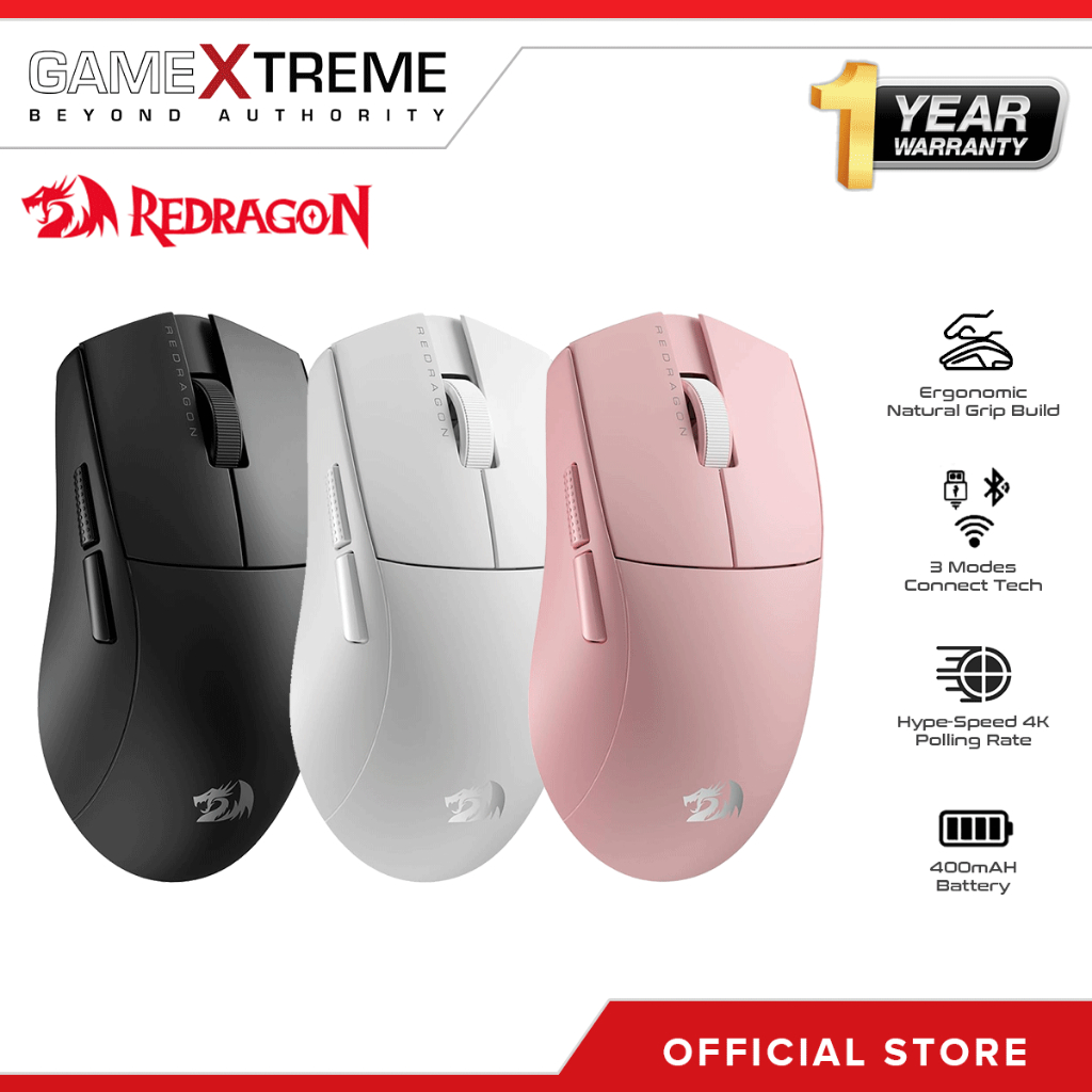 Redragon King Pro 4k Wireless Gaming Mouse | Shopee Philippines