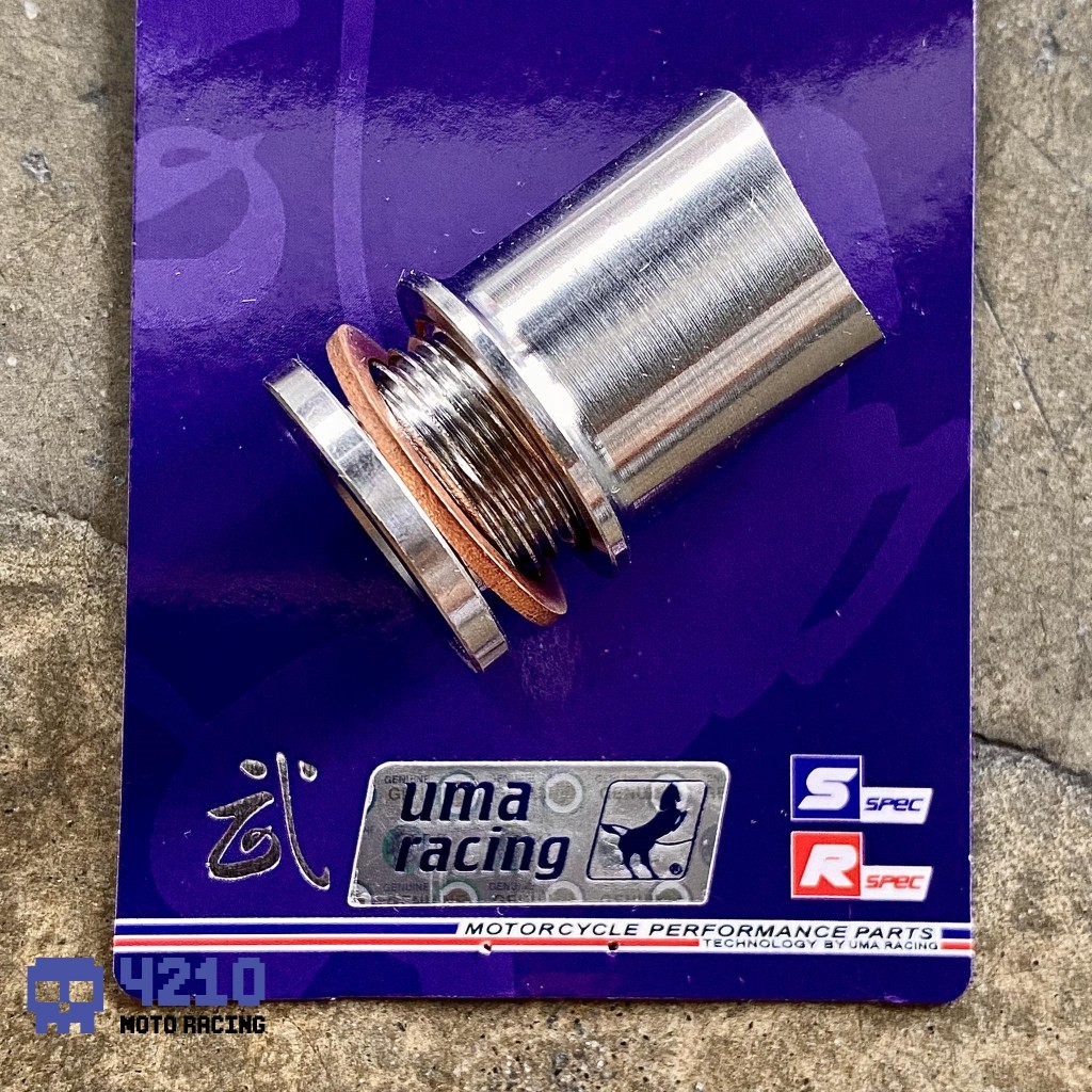 UMA RACING OXYGEN SENSOR BUNG for Fi MOTORCYCLES (EXHAUST PIPE ADAPTOR ...
