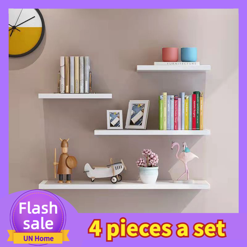 Wall Mounted Storage Rack 4PCS waterproof and moisture-proof Floating ...