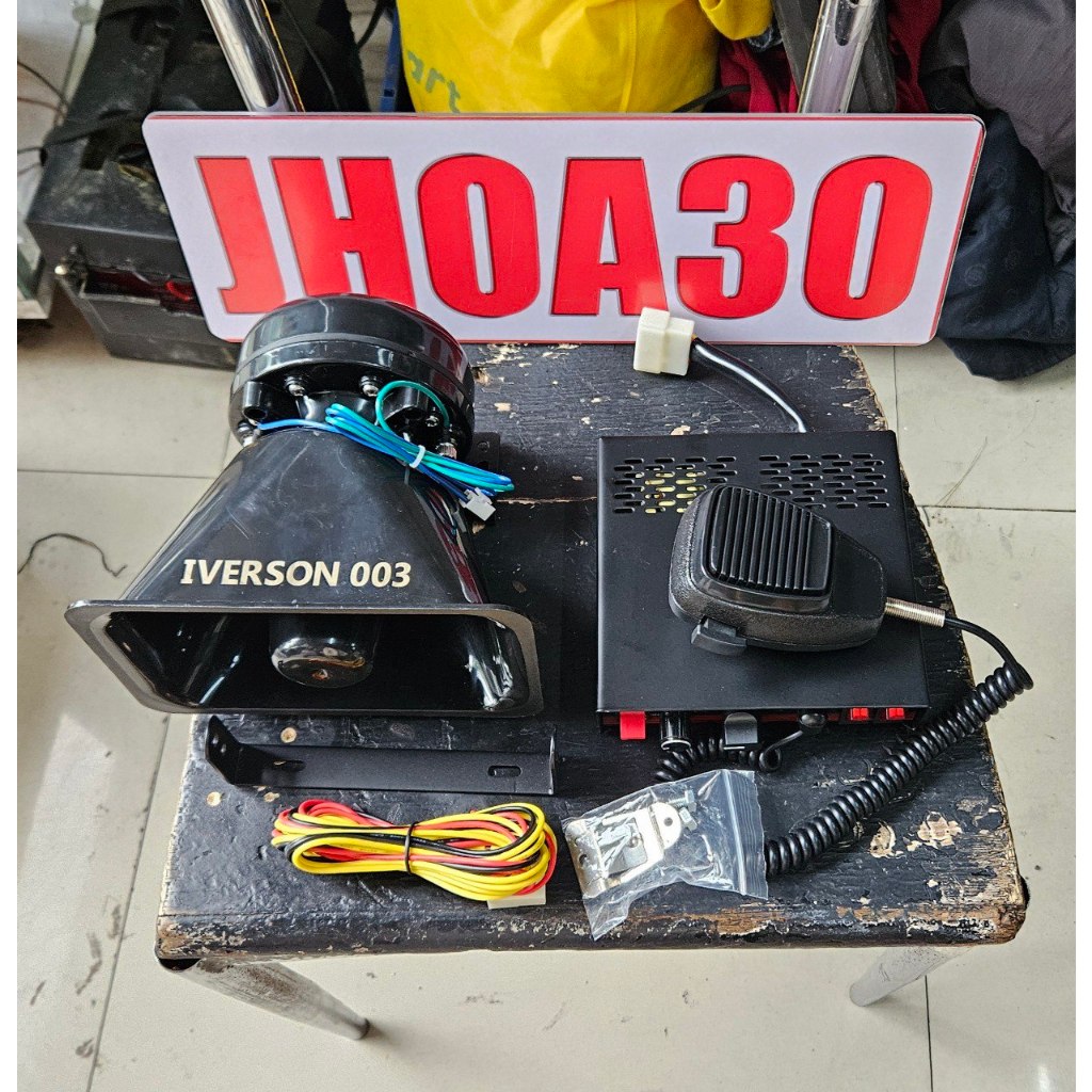 Siren Wang Wang with PA Module And Mic Emergency Siren | Shopee Philippines