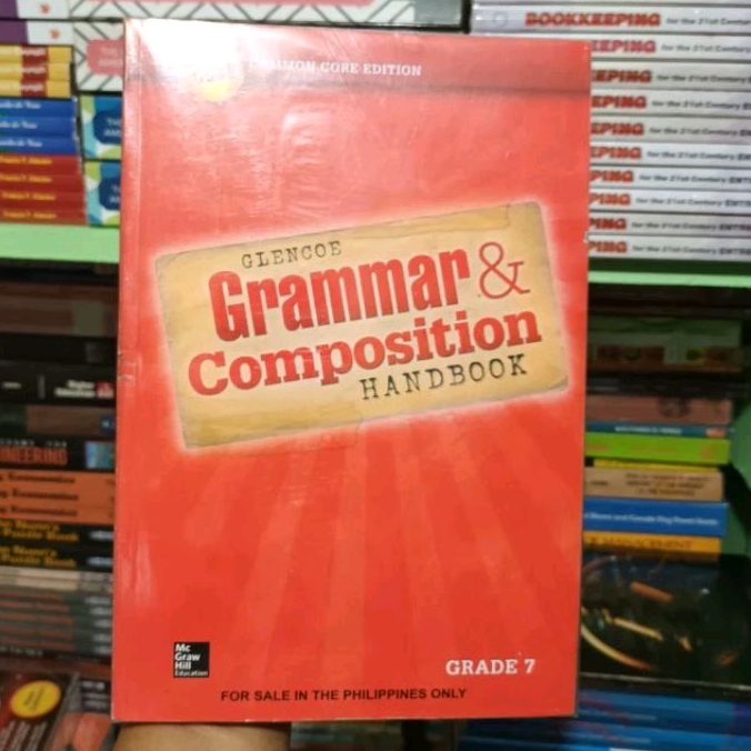 GRAMMAR & COMPOSITION HANDBOOK GRADE 7 ( GLENCOE ) | Shopee Philippines