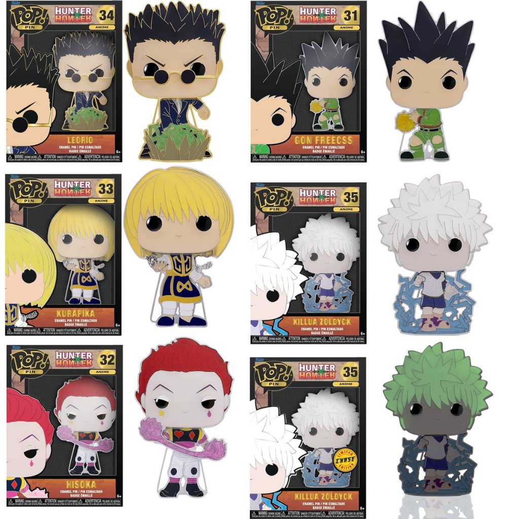 Funko Pop! Pins: Hunter x Hunter Enamel Pin | Shopee Philippines