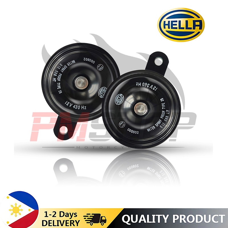 【COD】Original HELLA Horn Classic Horn Set Value Range for Motorcycle ...