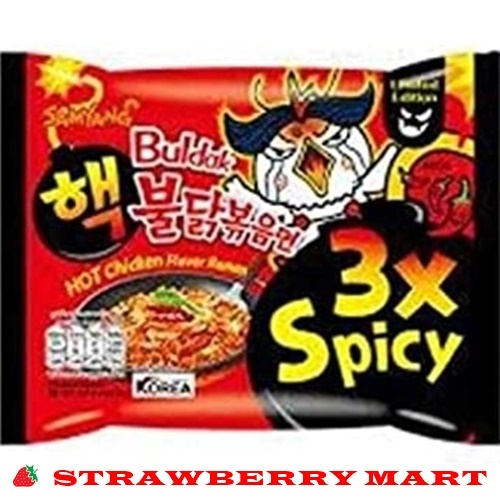 SAMYANG BULDAK X3 NUCLEAR 140G STRAWBERRY MART KOREA | Shopee Philippines