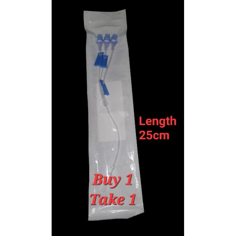 1way, 2 way, 3 way, 4way needle free connector infusion extension tube ...