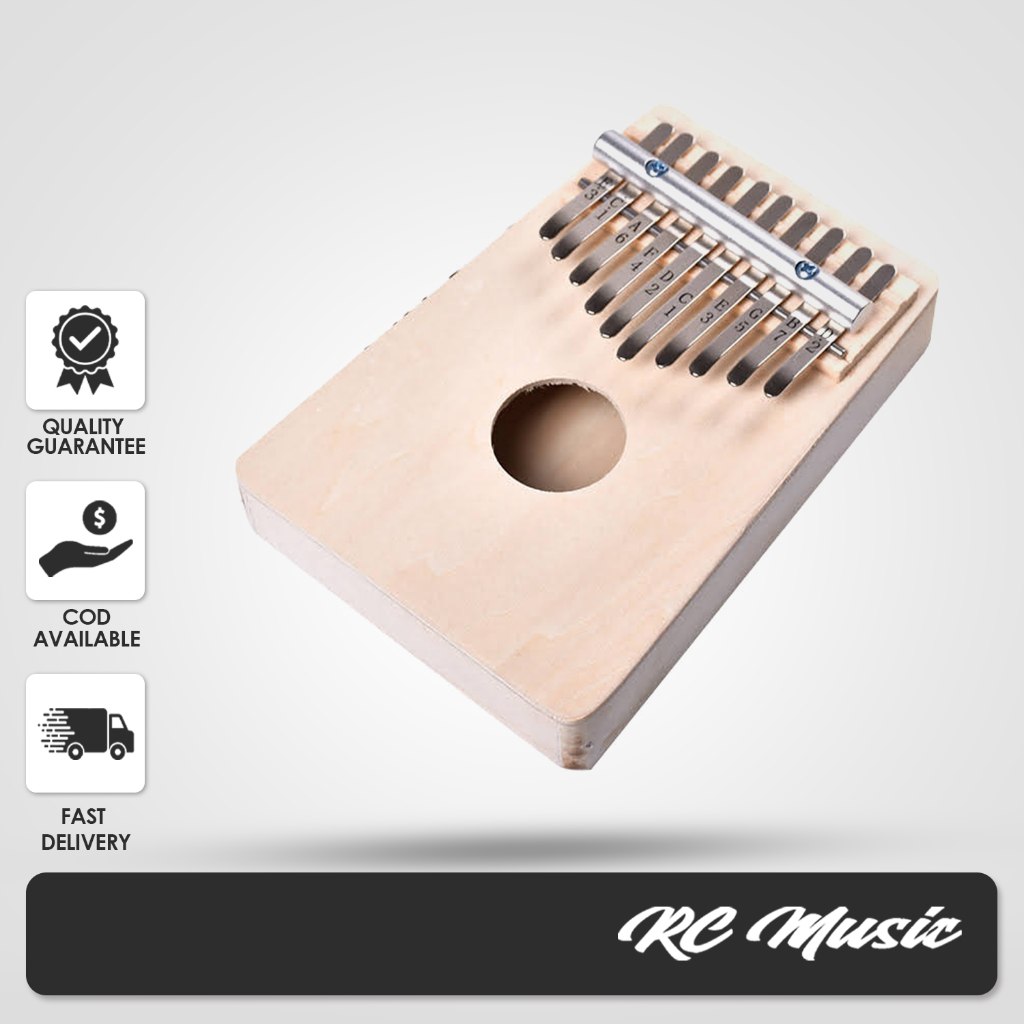 RC Music DIY Assembly Kalimba Handwork Kit Wood Finger Thumb Piano ...