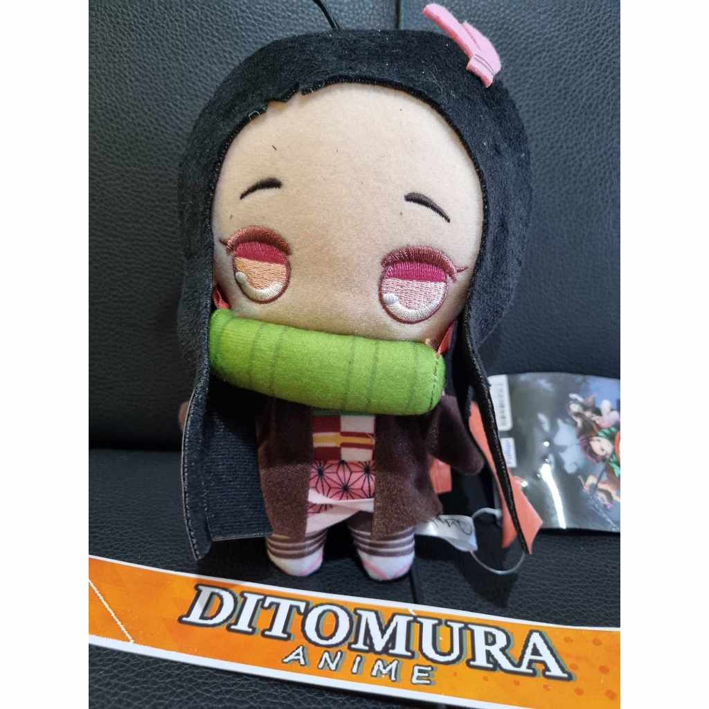 Demon Slayer Authentic Furyu Charm Plush Mascot Nezuko Tanjiro Inosuke Kanao Shinobu Tengen ...