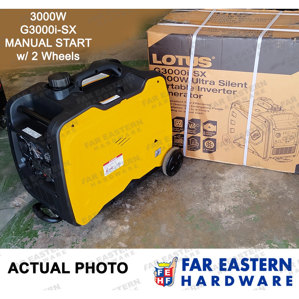 LOTUS Inverter Gasoline Generator Portable Silent Genset 4 STROKE ...