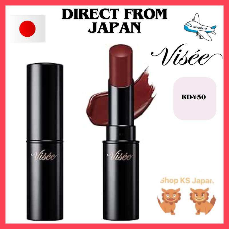 [Direct From Japan]Vise Nemmak Fake Rouge RD450 Goldfish Shame Deep Red Mucous Membrane Lip ...