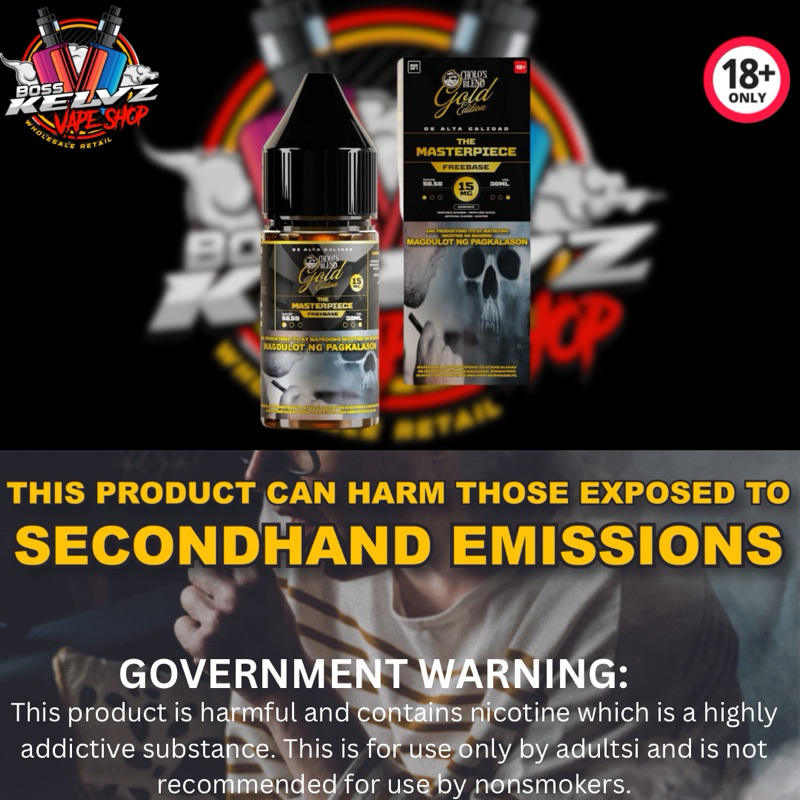 Cholo's Blend Gold Edition 30ml | Shopee Philippines