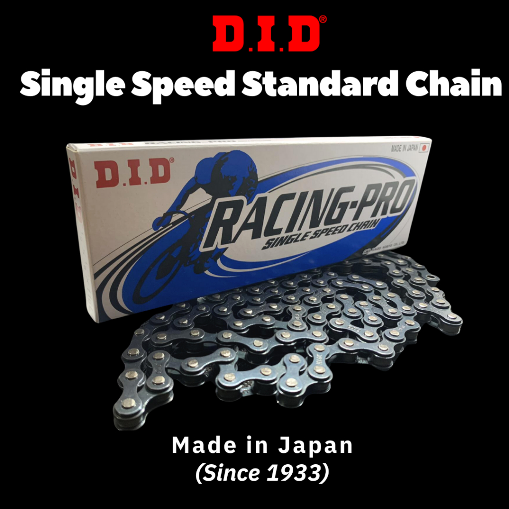 D.I.D Single Speed Standard Chain 1/2 x 1/8 M x 116 Links | Shopee ...