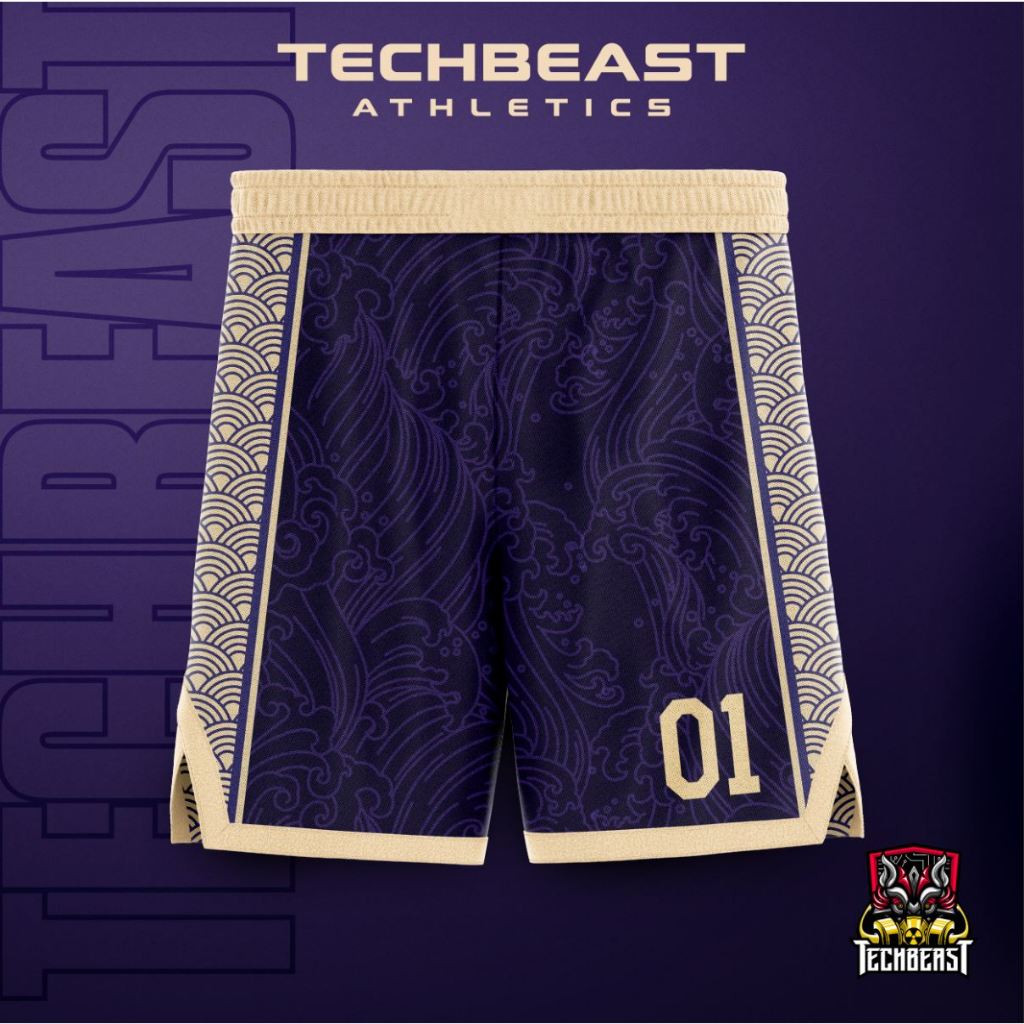 Kanagawa Full Sublimation Basketball Jersey Techbeast ( CUSTOM NAME + NUMBER ) | Shopee Philippines