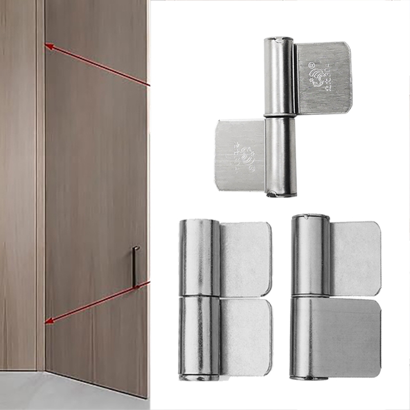 2pcs 304 Stainless Steel Wing Hinges Doors Windows Hardware Accessories ...