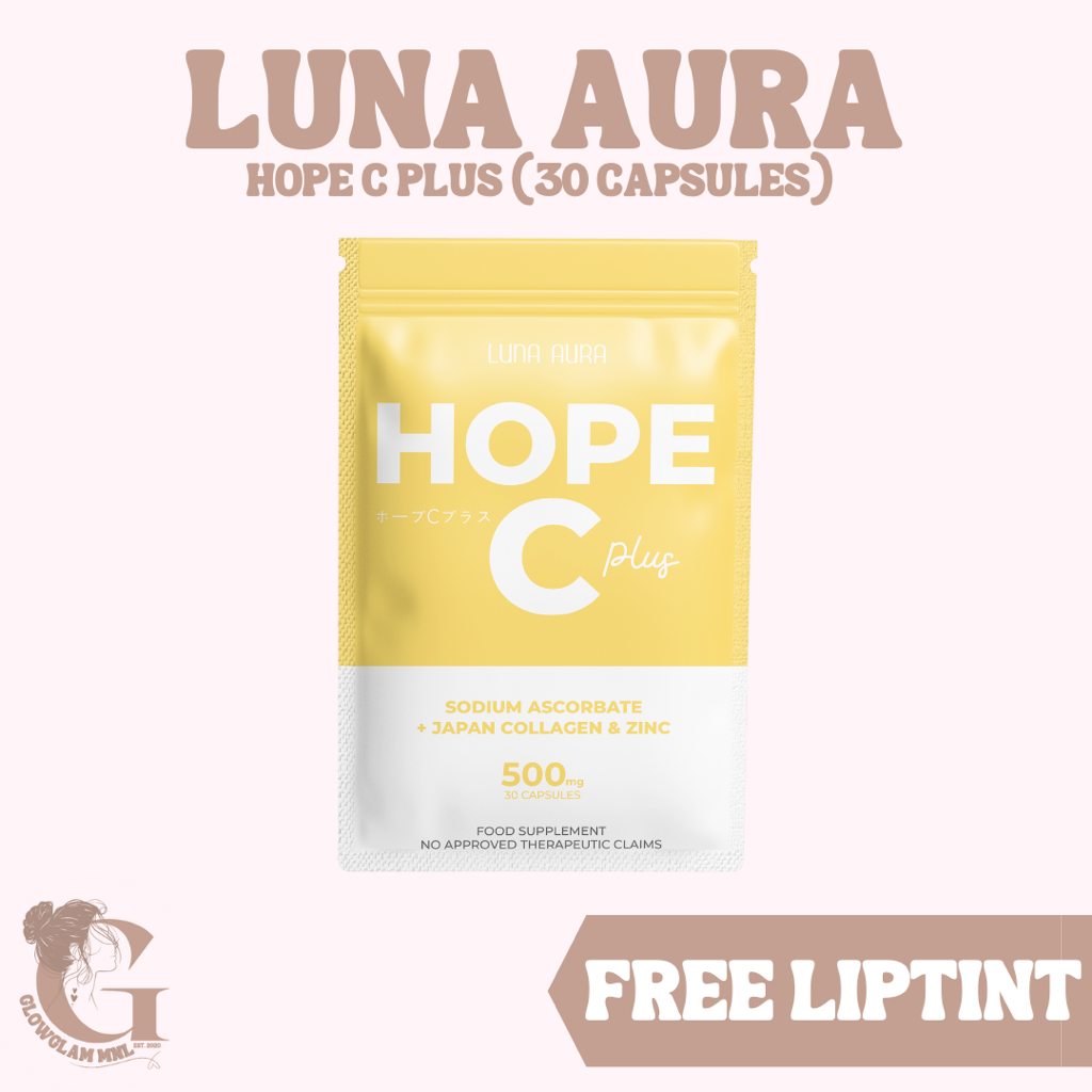 Luna Aura Hope C Plus 500mg 30 Capsules | Shopee Philippines