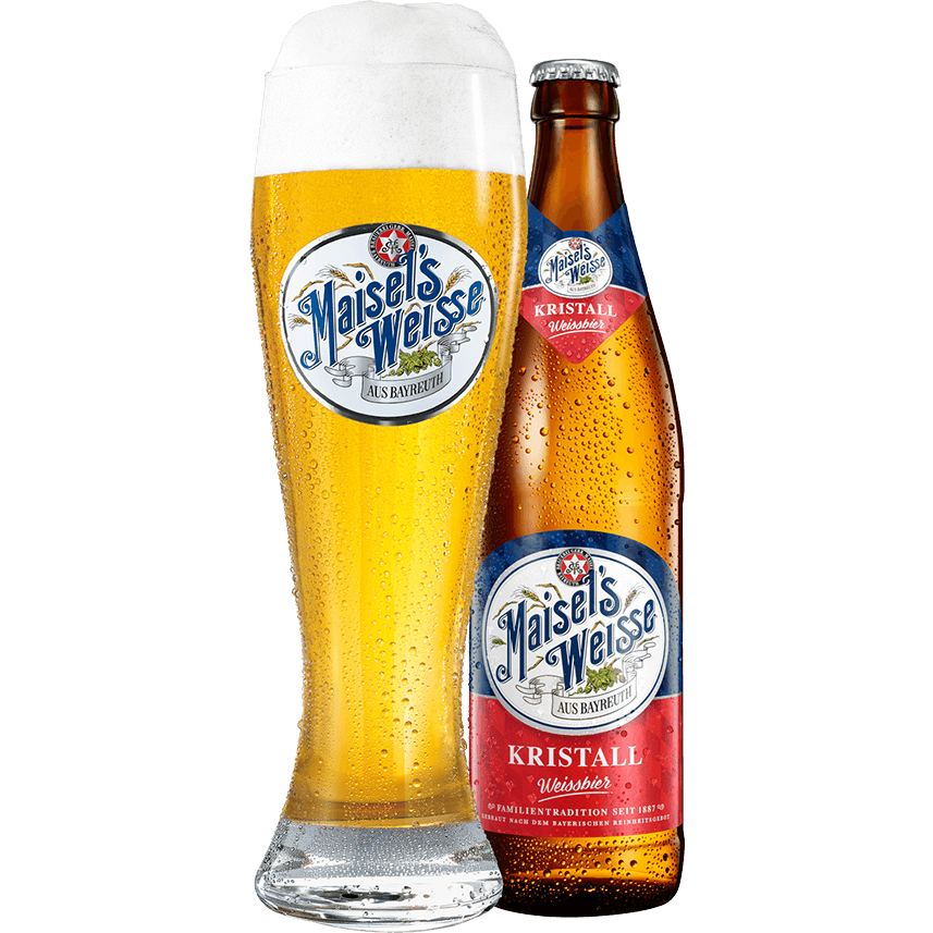 Maisel's Weisse Krystall Weissbier 5.0% alc. vol 500ml Bottle | Shopee ...