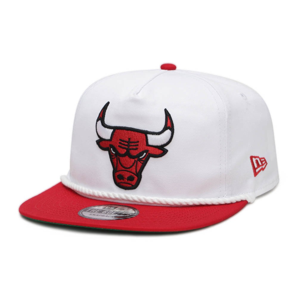 Chicago Bulls NBA White Red Golfer Snapback Cap | Shopee Philippines