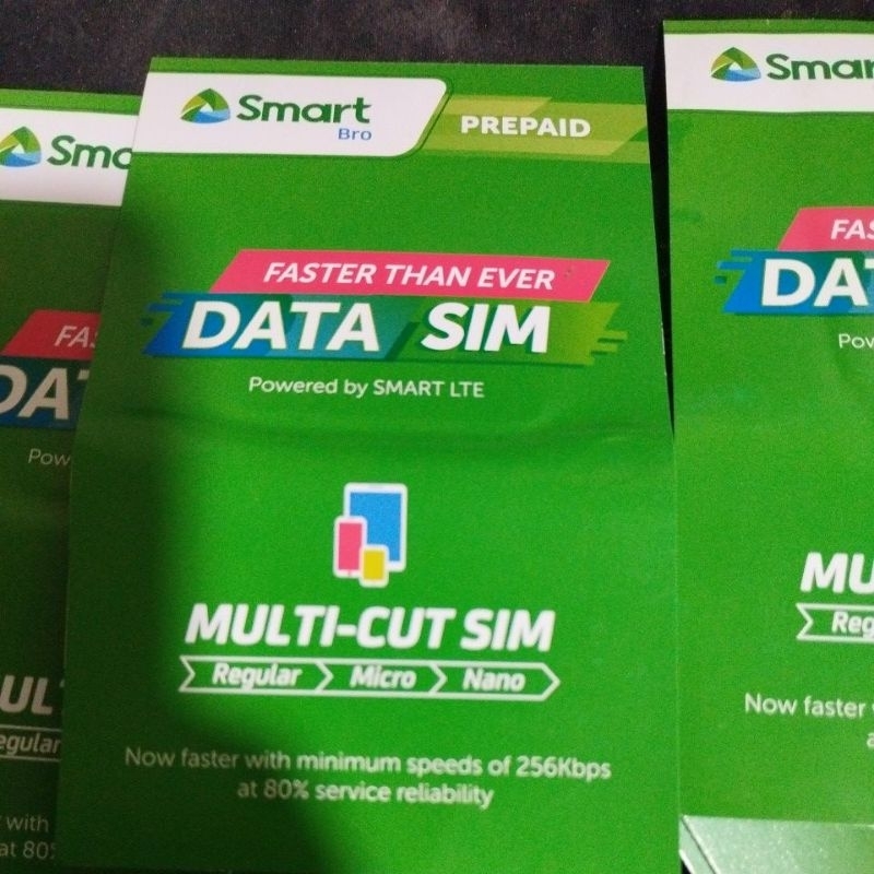 Smart Bro Sim 30 Days Unlimited data | Shopee Philippines