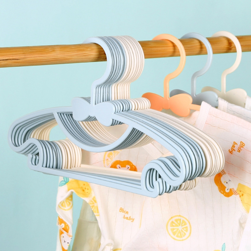 10 pcs/set Suit for 0-10 years old Kids Clothes Hanger Baby Hanger Rack ...