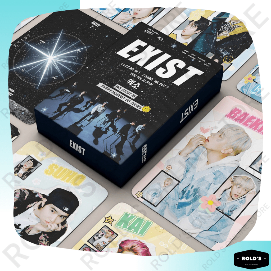 [55pcs/box] KPOP EXO Lomo Cards / Photo Cards KPOP | Shopee Philippines