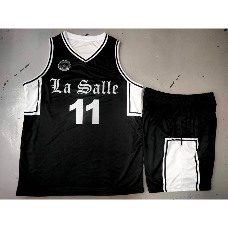 DE LA SALLE BLACK Basketball Jersey | Renren Ritualo #4 Jersey W ...