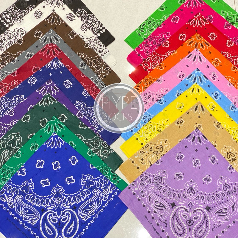 Affordable Scarf Bandana Handkerchief Panyo sold as per piece | Shopee ...