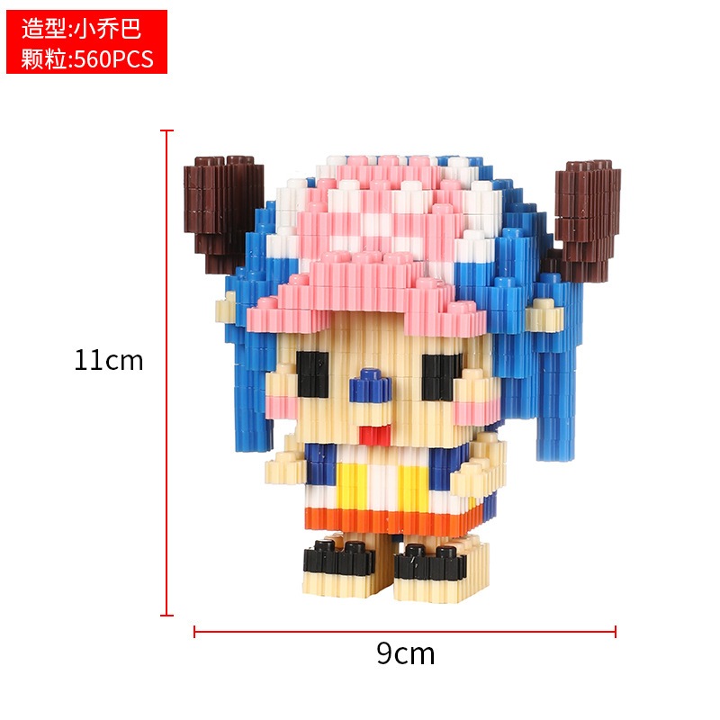 Nano One Piece Luffy Assembly building block Toy Gifts | Shopee Philippines