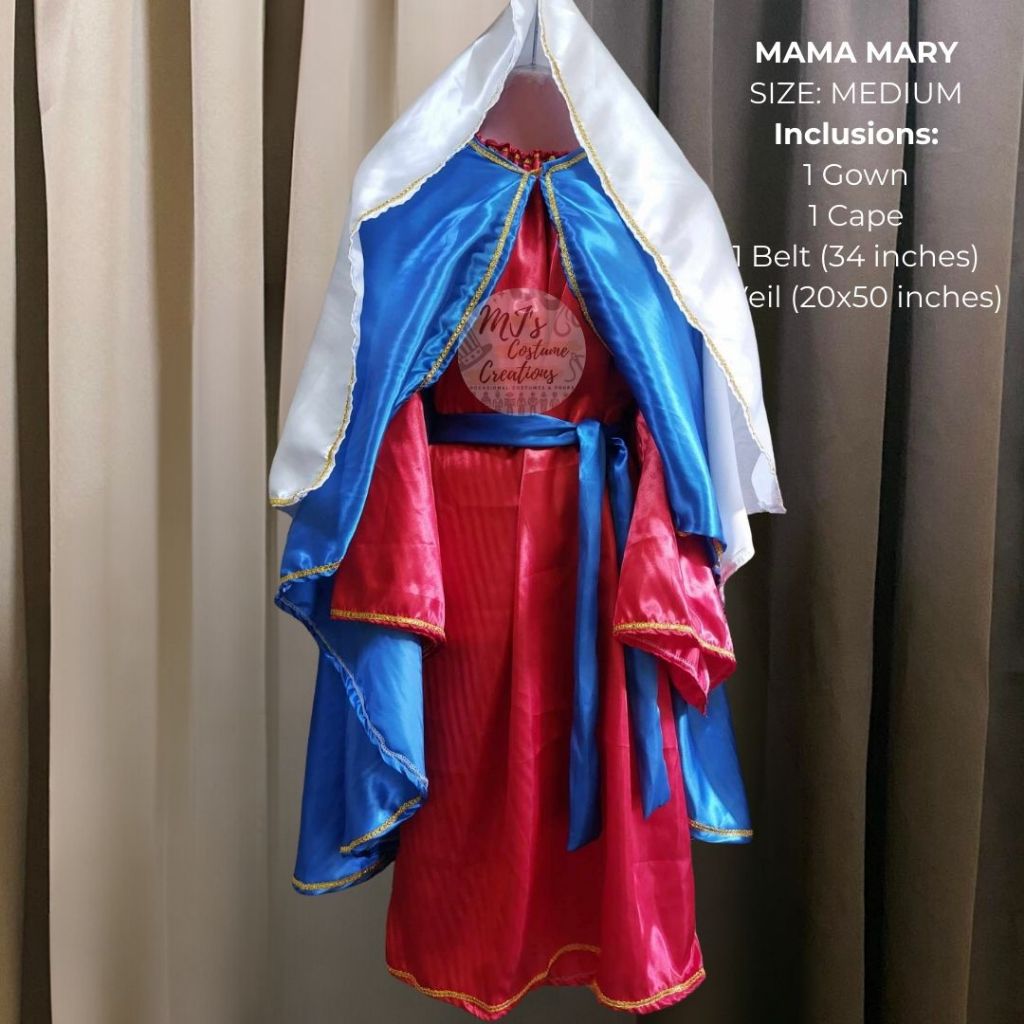 MAMA MARY COSTUME FOR KIDS TO ADULT | Shopee Philippines