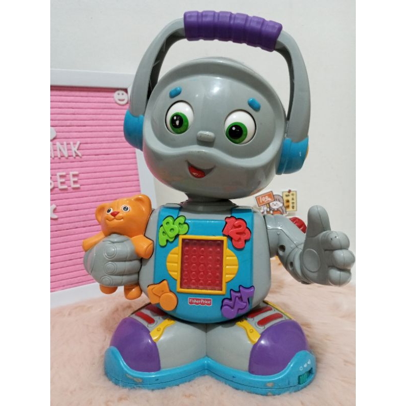 Fisher Price Toby the Totbot Educational Robot Toy | Shopee Philippines