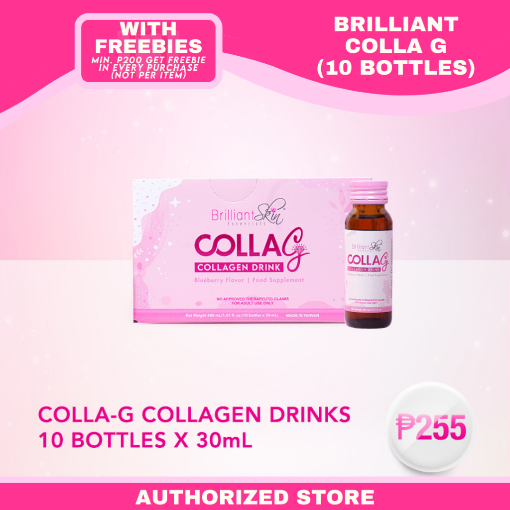 Brilliant Colla G | BOX Collagen Drinks B1T1 EXP: 08/2024 | Shopee ...
