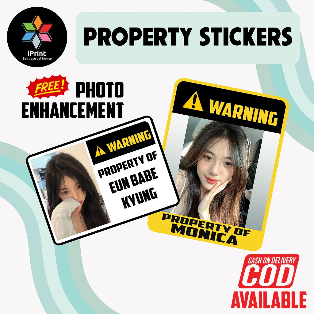 Property Sticker Waterproof Scratchproof for Motorcycle, Cellphones ...