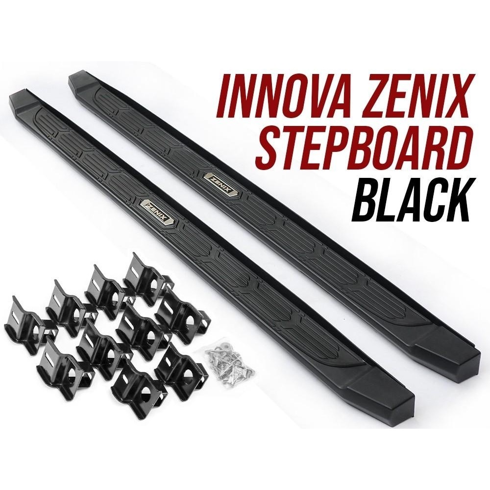Toyota Zenix 2023-2025 Black Thailand Made Door Side Stepboard / Step ...