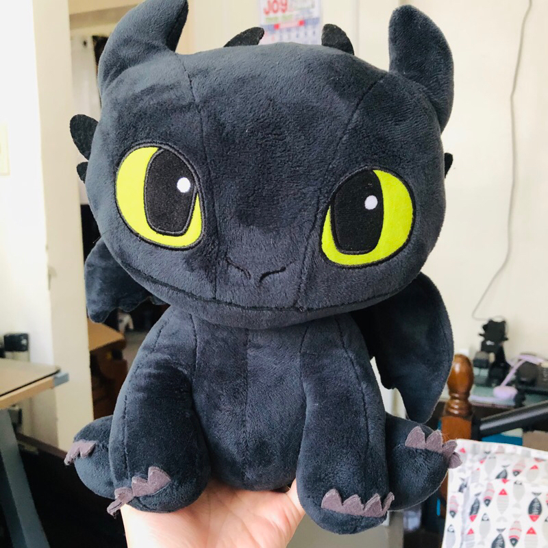 Toothless Plush toys How to Train Your Dragon Movie Character | Shopee ...