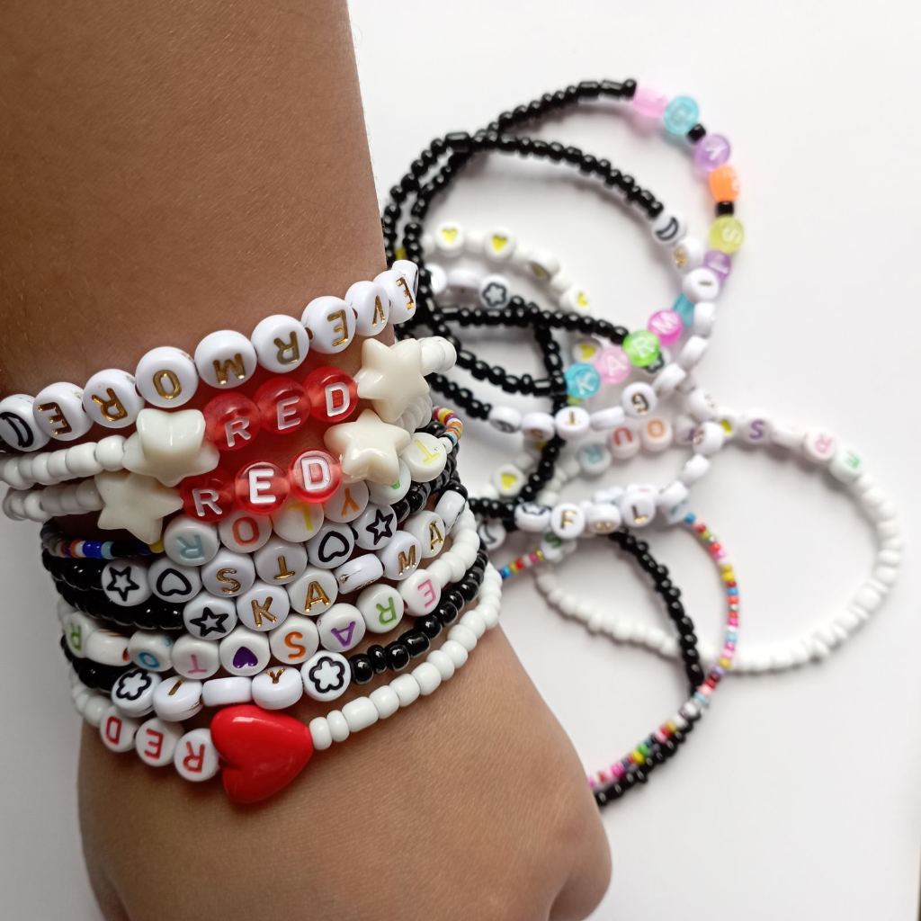 Taylor Swift Inspired Friendship Bracelet Eras Tour Bead Bracelet with ...