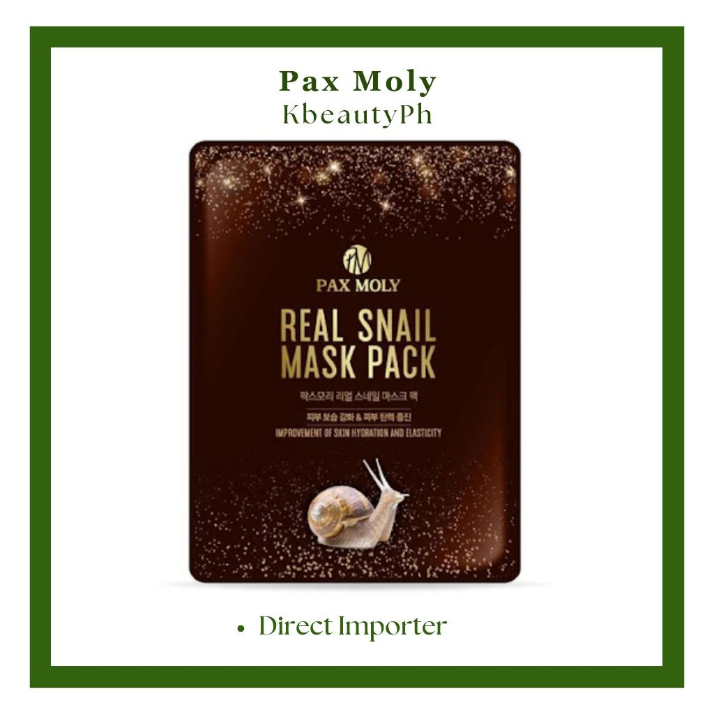 Paxmoly Real Snail Mask Pack | Shopee Philippines