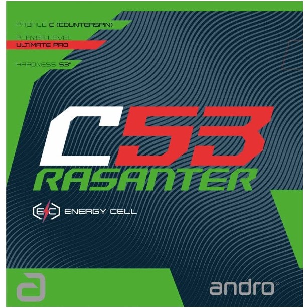 Andro Rasanter C53 Rubber original andro Table Tennis rubber Rubber ...