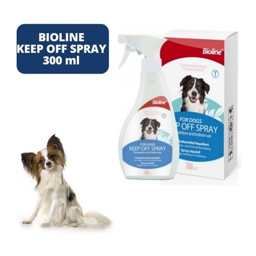 Bioline Keep Off Spray for Dogs 300ml Repellent Spray Keep your Pet ...